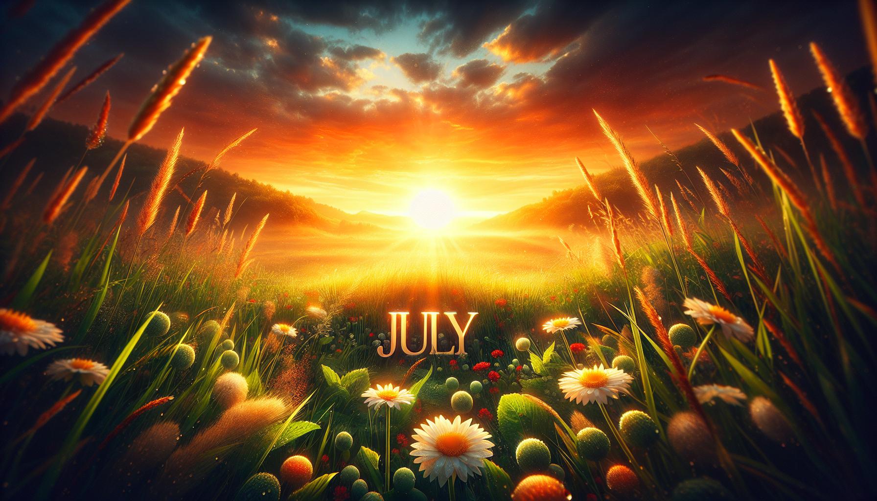 Hello July Quotes - QuoteWords