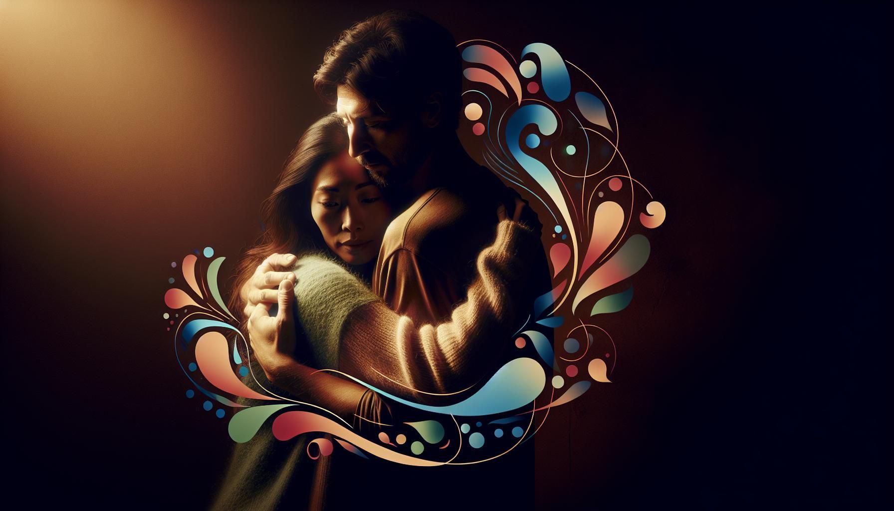 Comfort Hug Quotes - QuoteWords